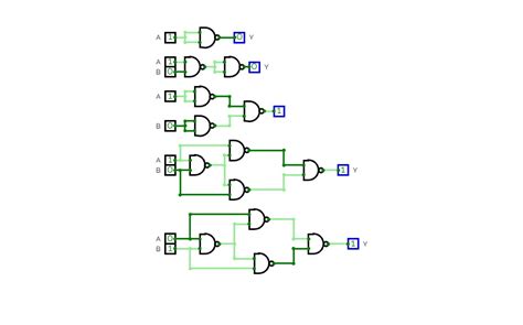 Circuitverse Basics And Derived Gates Using Universal Gates