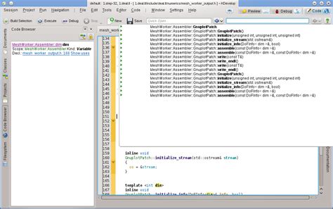Navigating In Source Code