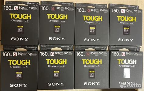Sony CFexpress Type A 160GB R800/W700 новый купить в Москве ...