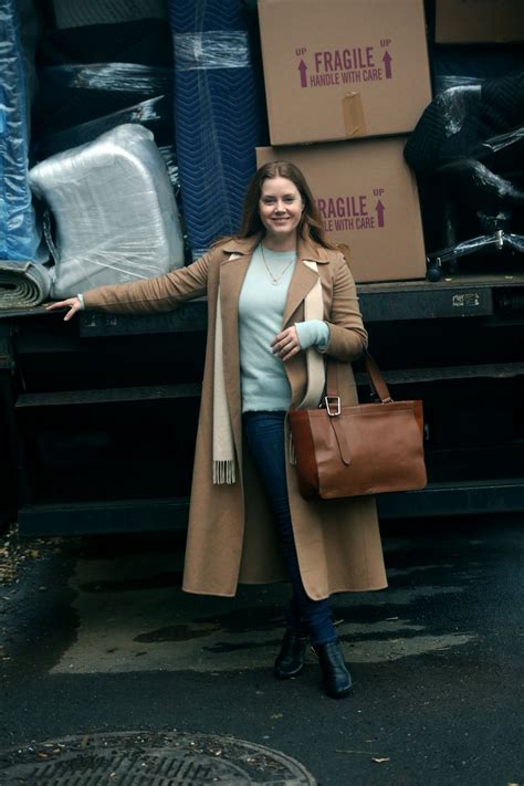 AMY ADAMS On The Set Of The Woman In The Window In New York HawtCelebs