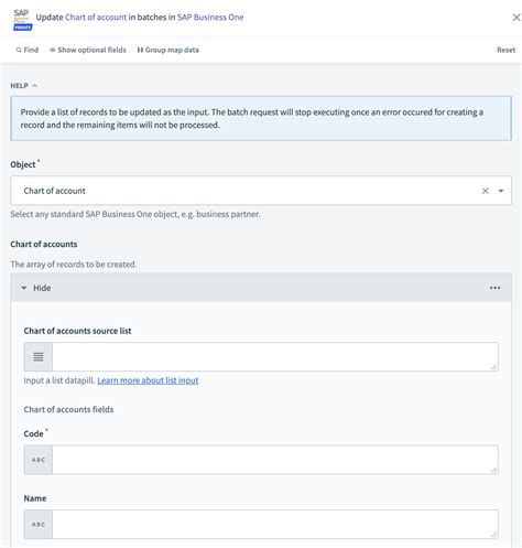 Workato Connectors Sap Business One Update Records Batch Action Workato Docs