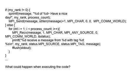 Solved I Need Help With Understanding How The Processes Send