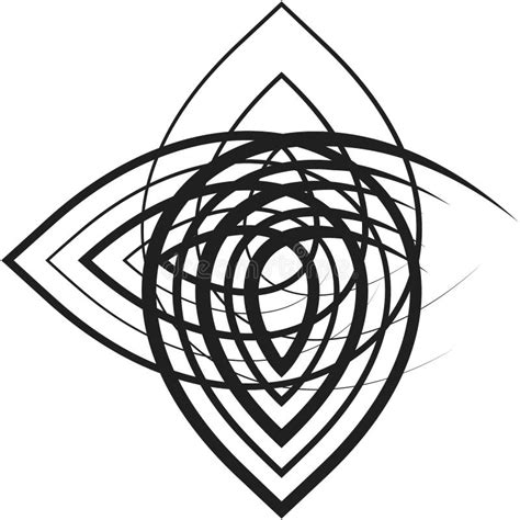 Abstract Clip Art Motif Abstract Vector Illustration Element Stock