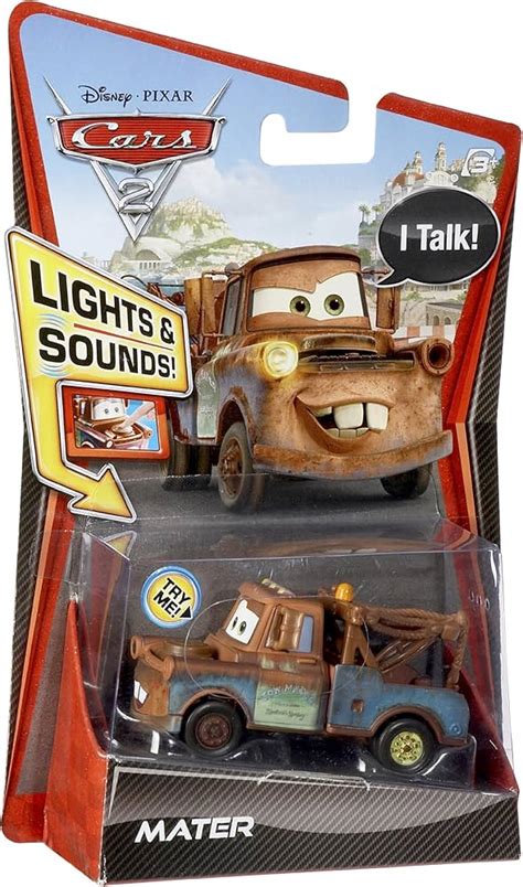 Talking Lightning Mcqueen Lights And Sounds Diecast Cars 2 Disney Pixar