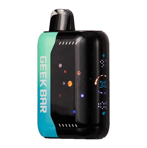 Geek Bar Pulse X 25000 Puffs Disposable Vape Atl Mint Meteor Edition