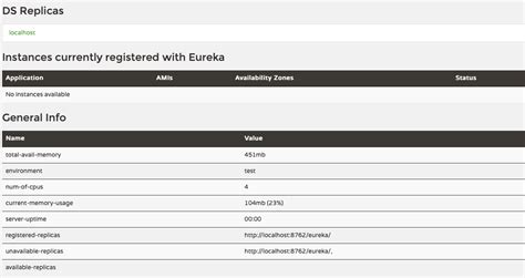 Spring Boot Netflix Eureka Replicas Stack Overflow