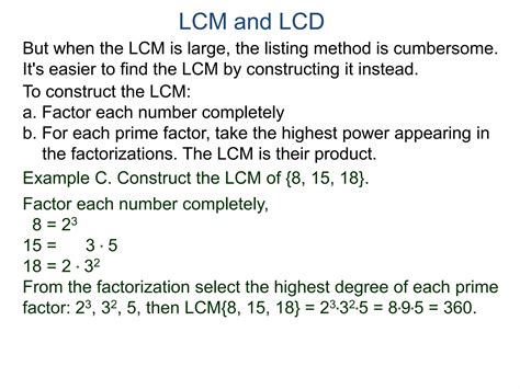 14 Lcm Addition And Subtraction Of Fractions Ppt