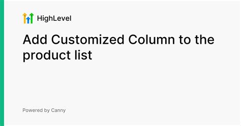 Add Customized Column To The Product List Voters Highlevel