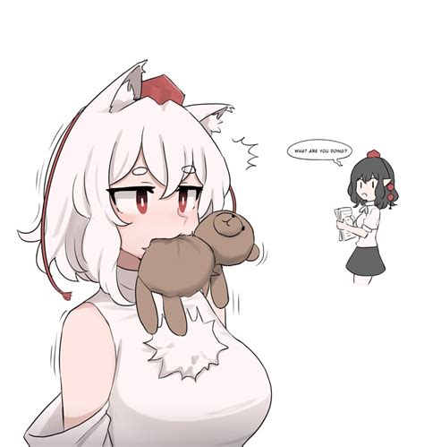 Shameimaru Aya And Inubashiri Momiji Touhou Drawn By Mata Matasoup Danbooru