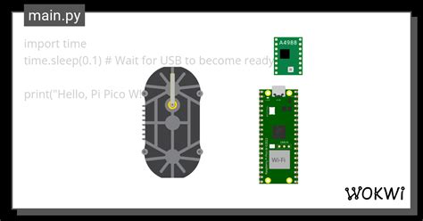 Bi Axial Stepper Motor Wokwi Esp32 Stm32 Arduino Simulator