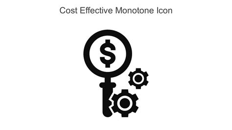 Cost Effective Monotone Icon In Powerpoint Pptx Png And Editable Eps Format PPT Sample