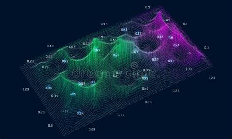 Abstract Big Data Concept Futuristic Infographics Design Complexity