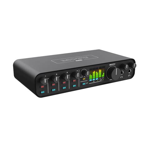 motu m6 6x4 usb c low latency audio interface motu from inta audio uk