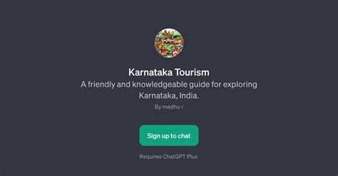 Karnataka Tourism Ai Tool For Travel Guides