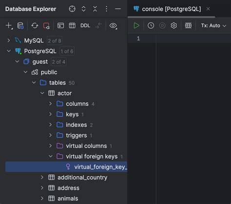 Virtual Foreign Keys Datagrip Documentation Virtual Foreign Keys Datagrip Documentation