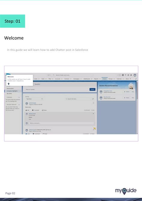 How To Add Chatter Post In Salesforce Lightning Pdf