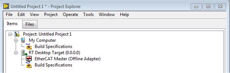 Configure Ni Ethernet Interface Device As An Ethercat Master Ni