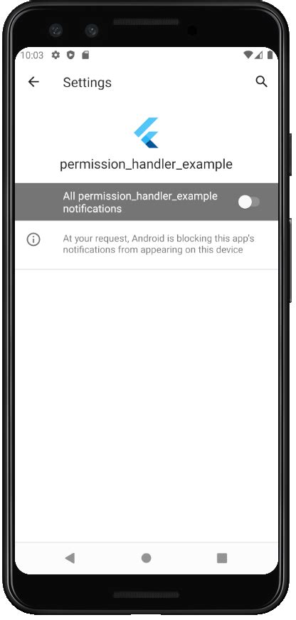 How To Use Permission Notification Issue Baseflow Flutter Permission Handler GitHub