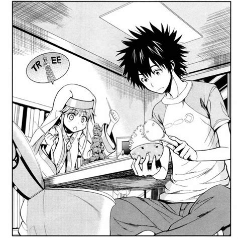 Index And Touma A Certain Magical Index A Certain Scientific Railgun Dark Matter