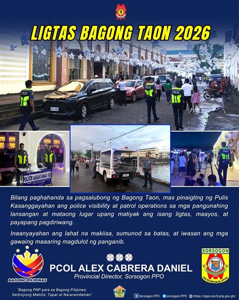 Sorsogon 𝐋𝐈𝐆𝐓𝐀𝐒 𝐁𝐀𝐆𝐎𝐍𝐆 𝐓𝐀𝐎𝐍 𝟐𝟎𝟐𝟔 Bilang Paghahanda Sa Pagsalubong Ng