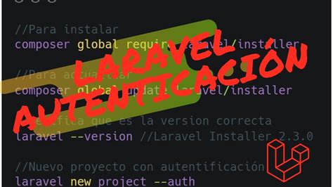 novedades de laravel 6 instalaciÓn con autenticaciÓn [laravel
