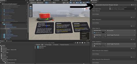 Meta Building Blocks Poke Interaction How To Trigger Event Unity