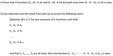 solved transcribed image text 1 prove that if functions f1 a1