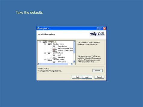 PPT Windows PostgreSQL Installation PowerPoint Presentation Free Download ID 1053750