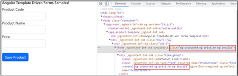 Pristine Vs Dirty Touched Vs Untouched Valid Vs Invalid In Angular