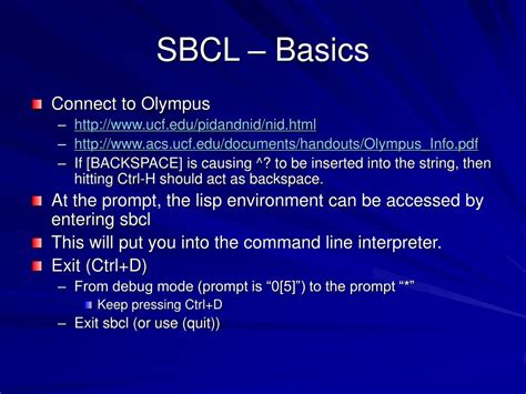 ppt lisp environment setup powerpoint presentation free download