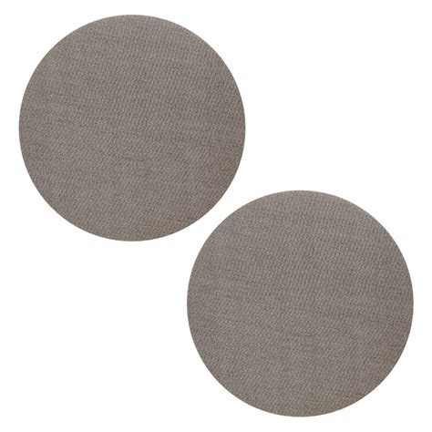 Kiven Led Light Cover Lampshade Diffuser Grey Fabric Diffuser 2 4in Round Diffuser Led Light