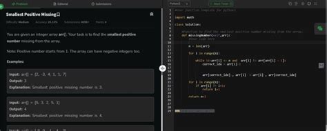 gfg160 missingnumber inplacealgorithm gfg160 geeksforgeeks