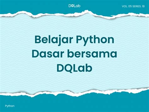 belajar python dasar dengan modul dqlab gratis