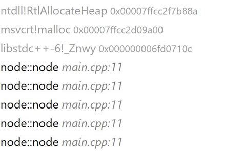 Memory Simple C Program Crashes Once Using Node Pointers Stack