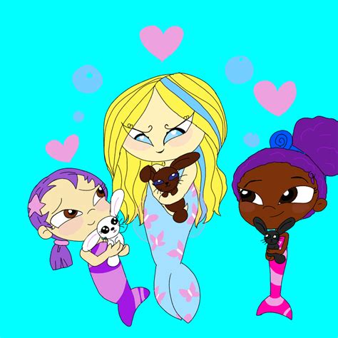 Threes A Cutie Crowd Bubble Bunnies By Ultravialettescene On Deviantart