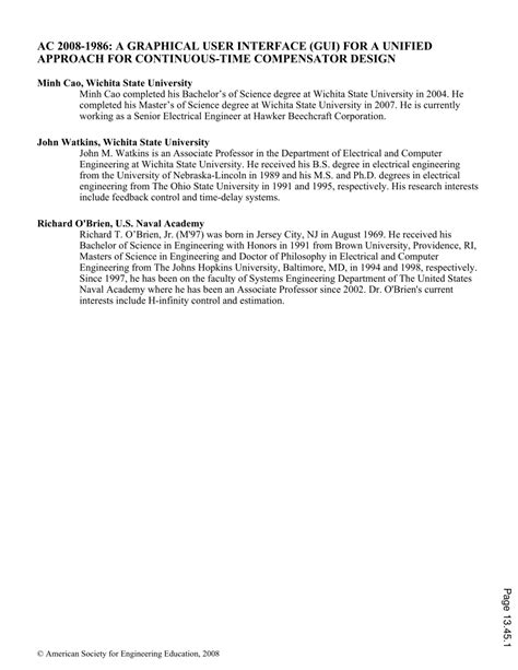 pdf a graphical user interface gui for a unified approach for