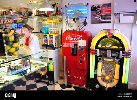 Interior Of Lickety Split Creamery North Terrace Seaham County Durham England United