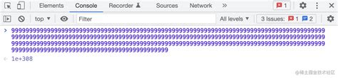 5 Javascript基础之【infinity】 Javascript中的 Infinity 是一个可以应用于任何变量 掘金