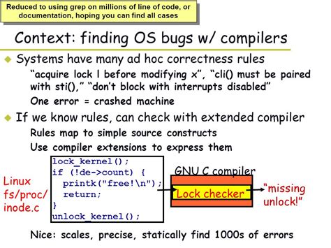 How To Find Lots Of Bugs By Checking Program Belief Systems Dawson