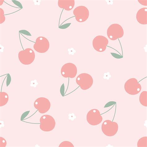 Pink Cherries Wallpaper