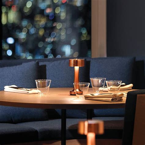 Rechargeable Battery Operated Touch Control Dining Table Lamp
