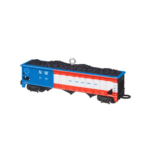 2026 Lionel Norfolk And Western Coal Hopper Hallmark Ornament Hooked On