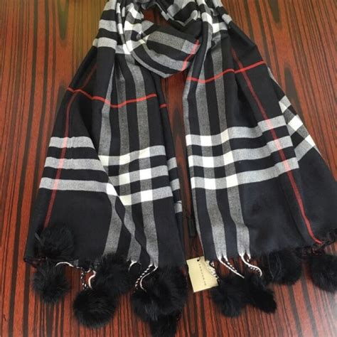 버버리 Burberry 클래식 체크 디자인 빈티지 멀티 스카프 70190cm 위핑