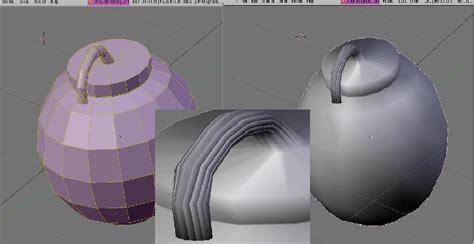 Weird Smoothed Model Basics Interface Blender Artists Community