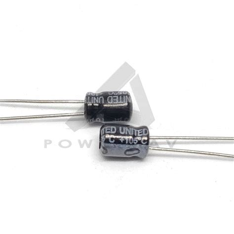2pcs 10uf 25v Capacitor New Aluminum Electrolytic Capacitors Radial 105 C For Pcb Breadboard