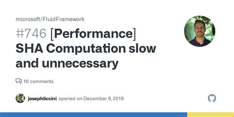 Performance Sha Computation Slow And Unnecessary · Issue 746
