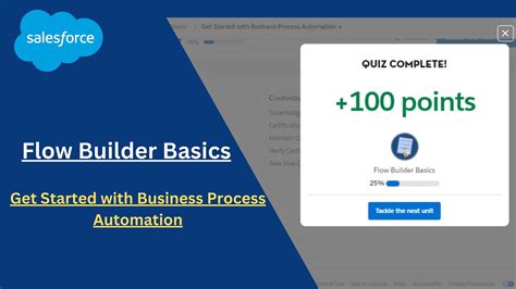 Get Started With Business Process Automation Flow Builder Basics Trailheadsalesforce Youtube