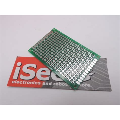 Pcb Dot Matrix Hole Double Layer Through Hole 4x6cm Fr4 Protoboard Shopee Malaysia