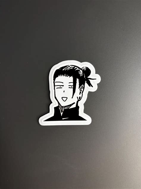 Chibi Geto Vinyl Sticker Etsy