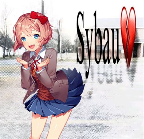 Sybau Sayori Ddlc Wahnsinn Cartoon Network Süße Kunst